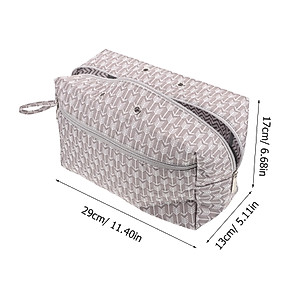 TEHAUX Wool Storage Storage Tote Knitting Tote Bag Knitting Needles Pouch Sewing Machine Carrying Case Cross Stitch Bag Knitting Tools Bag Knitting Bags Fabric Yarn Toolbox