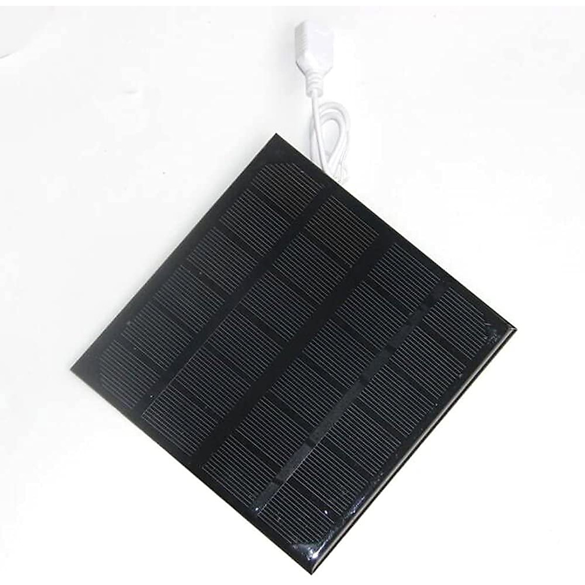 Solar Panel Fan, 5W USB Powered Mini Portable Outdoor Cooling Fan Free Energy for Home Chicken House RV Car Gazebo Ventilation System