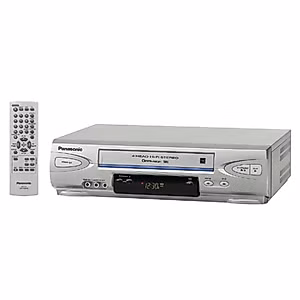 Panasonic PV-V4524S 4-Head Hi-Fi VCR, Silver