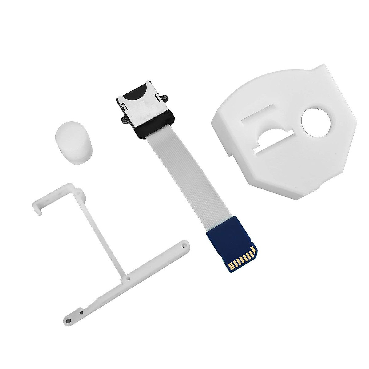 wosume 【𝐒𝐩𝐫𝐢𝐧𝐠 𝐒𝐚𝐥𝐞 𝐆𝐢𝐟𝐭】 Expansion Cable Adapter Practical Quick Switch Game Button Convenient to Use Durable Easy to Replace Extender Adapter Work for Sega Dreamcast GDEMU