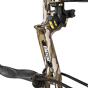 Bear Archery Legit Ready to Hunt Compound Bow Package for Adults & Youth, Right Hand, Mossy Oak Bottomland