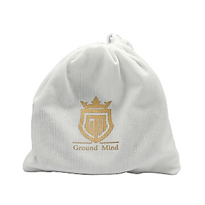 Ground Mind Extra Thickness Suede Leather Belt for Men,34,Grey