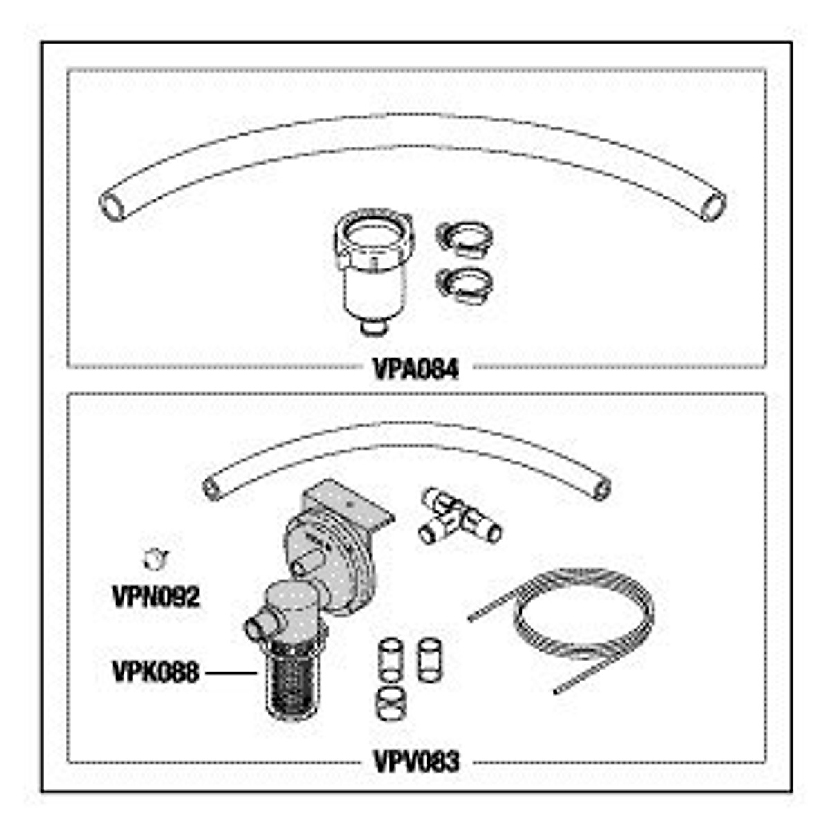 Sink Drain Valve Assembly VPK082