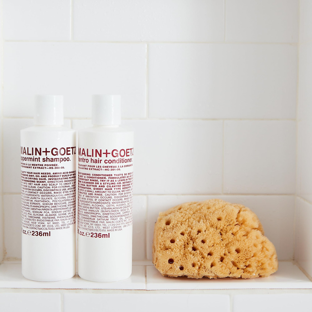 MALIN+GOETZ cilantro conditioner ‚Äîresidue-free, lightweight scalp treatment. conditions, detangles, balances pH, intensely hydrates. tames frizz for all hair types. vegan & cruelty-free, 8 Fl oz