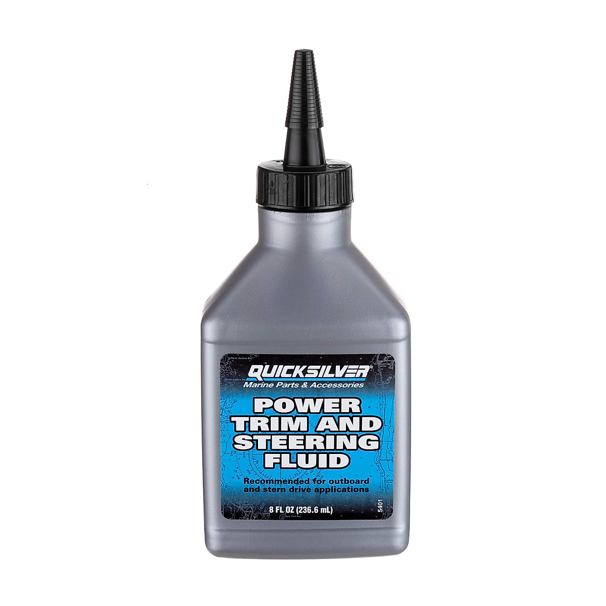 Quicksilver 858074Q01 Power Trim and Steering Fluid - 8 Oz. Bottle