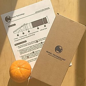 0 to 32% Brix Hand Held Refractometer（Teflon Coating）with Automatic Temperature Compensation, Rhino Handheld Refractometer with a Portable Holster