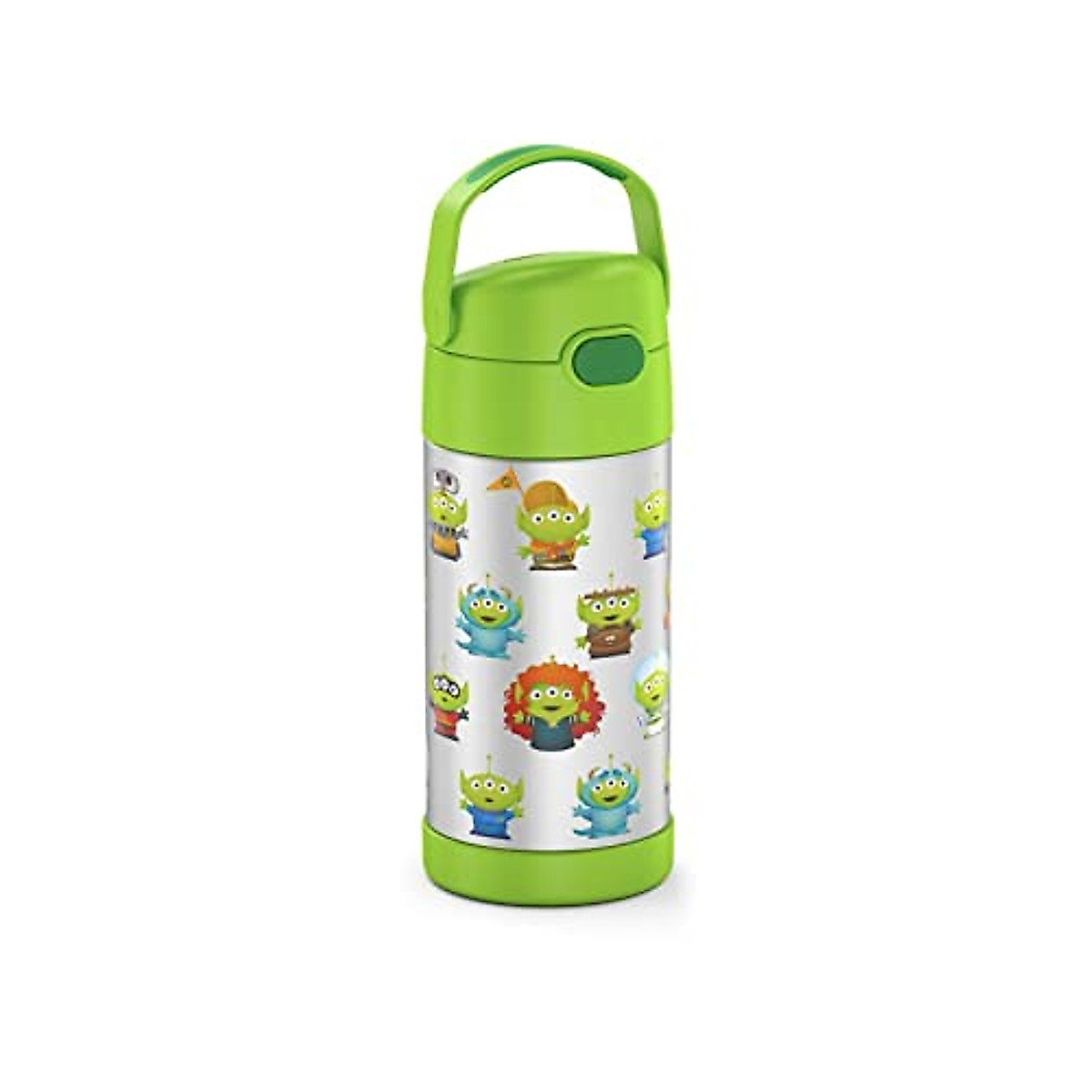 Thermos 12oz FUNtainer with Bail Handle- Green Pixar Toy Story Aliens