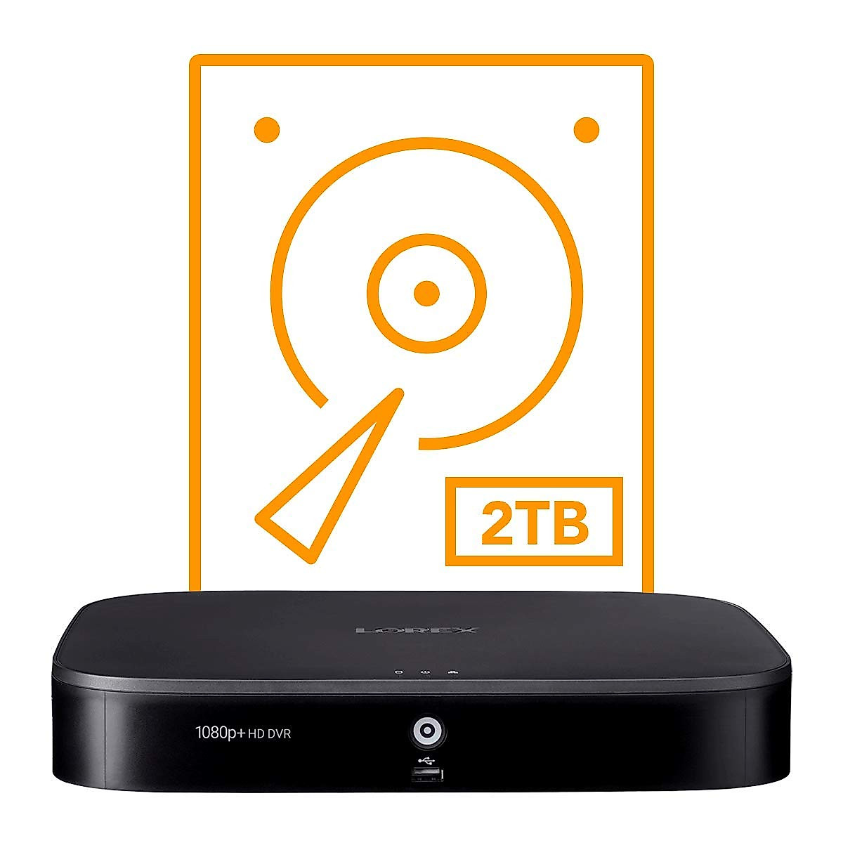 Lorex Indoor/Outdoor Wired Security Camera System, 1080p HD Bullet Cameras with Motion Detection Surveillance, Night Vision & Smart Home Voice Compatibility, 2TB 16 Channel DVR, 16 Cameras