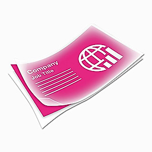 Fellowes 52058 Laminating Pouch, 10Mil, 2 1/4 X 3 3/4, Business Card Size, 100/Pack