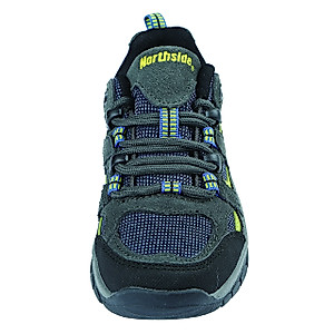 Northside Monroe Low Junior Hiking Boot , Blue/Lime, 6 M US Big Kid