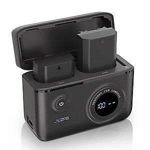JYJZPB Upgraded Battery Fast Charger Case for Sony NP-FZ100 Battery, with 2 Pack NP-FZ100 Batteries Fit for Sony A7 III, A1, A7R III, A7R IV, A9, A9II, A6600, Alpha 9S, A7R3 A7S III, A7R III