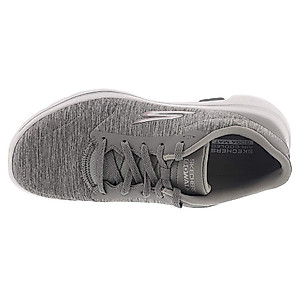 Skechers Women's Go Walk 5 True Sneaker, Grey, 8.5 Wide