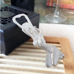 2 Pieces Bottle Opener Beer Bottle Openers for Kitchen Bar Restaurant Stainless Steel Beer Gifts for Women Men