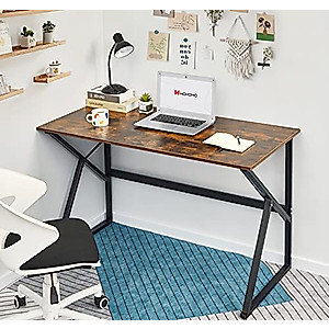 WOHOMO L Shaped Computer Desk with Shelves Large Home Office Desk for Writing Study Modern PC Workstation