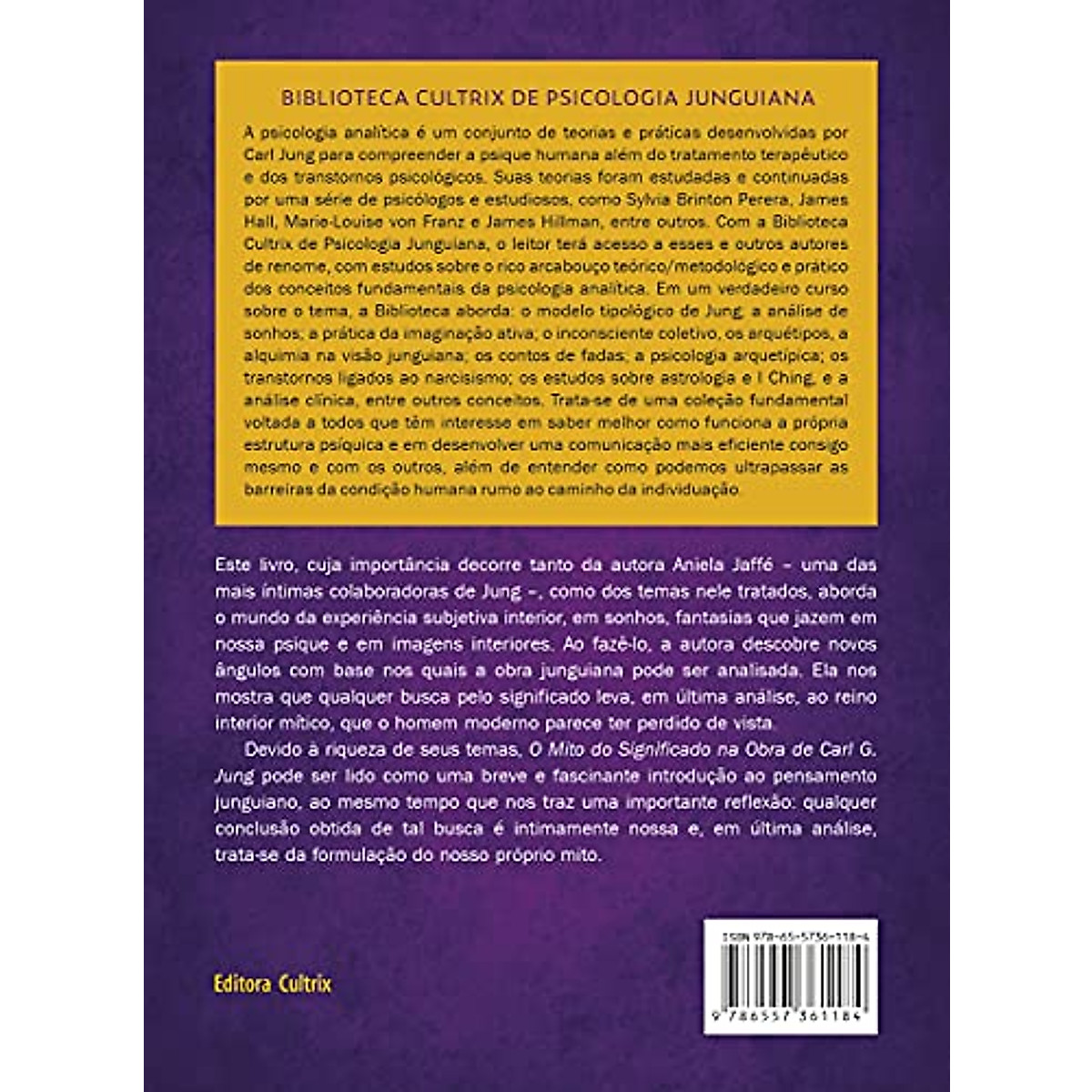 O mito do significado na obra de Carl G. Jung - Uma introducao concisa ao estudo da psicologia analitica (Em Portugues do Brasil)
