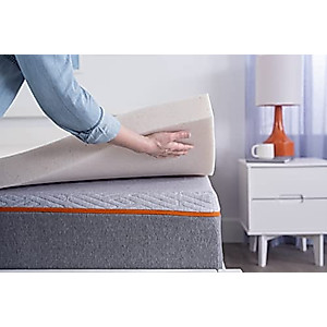 Craft & Trade CopperGel Cooling Pressure-Relieving Memory Foam Mattress Topper, 3-Inch, King