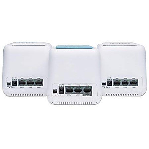 Intellinet Network Solutions Mesh Wireless Internet Kit - Includes 1 Router & 2 Extenders - Covers up to 4,500 Sq.Ft. with 2.4 & 5GHz Bands, Optional Guest Network with Touch & Connect Internet Access