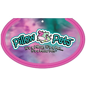 Pillow Pets Colorful Lavender Unicorn, 18" Stuffed Animal Plush Toy