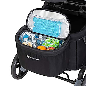 Baby Trend Insulated and Versatile Stroller Wagon Deluxe Storage Basket for Expedition and Tour Wagon Models