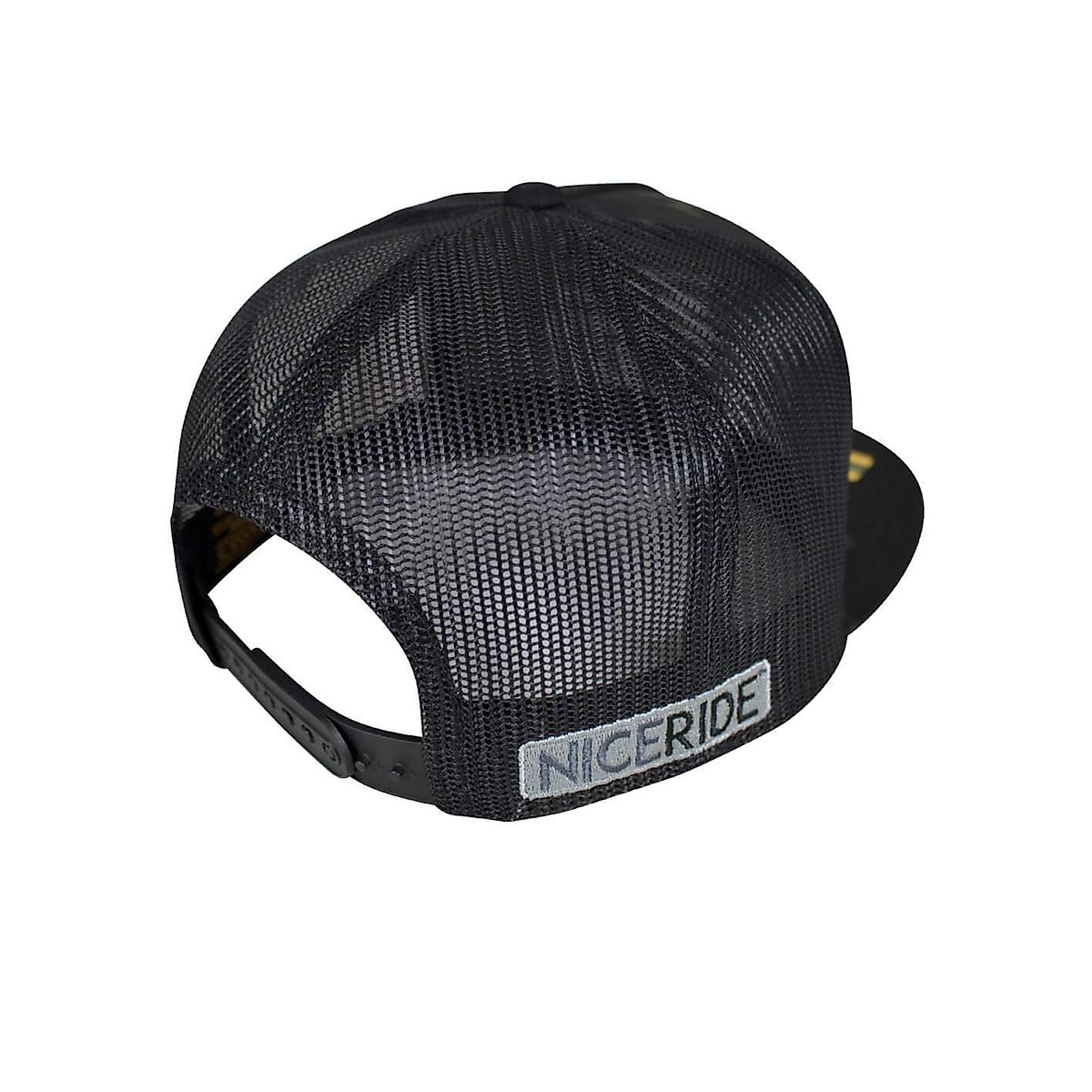 NICERIDE Baseball Cap – Strong Faded Snapback Mesh Back Trucker Hat 6006 (Camo)