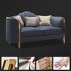 SLNFXC Home Furniture Bedroom Small Leisure Lazy Sofa Combination Living Room Leather Large Sofa