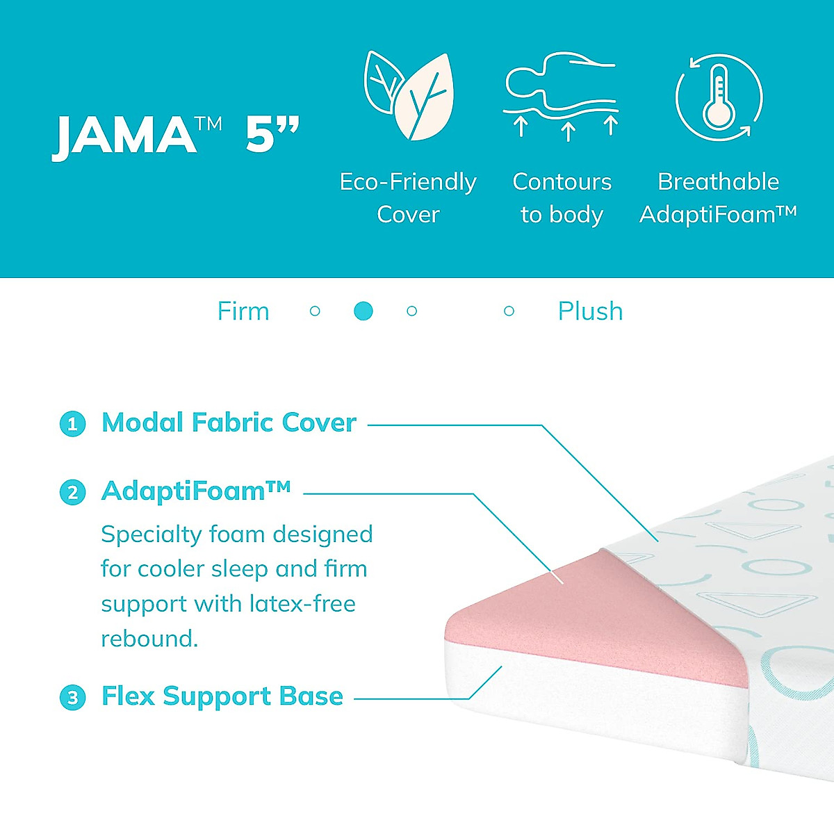 MLILY Full Mattress for Kids, 7 Inch Memory Foam Bunk Bed Mattress with Mattress Protector in a Box Made in USA CertiPUR-US Certified, Medium Firm Trundle Cooling Gel Mattress, Purple