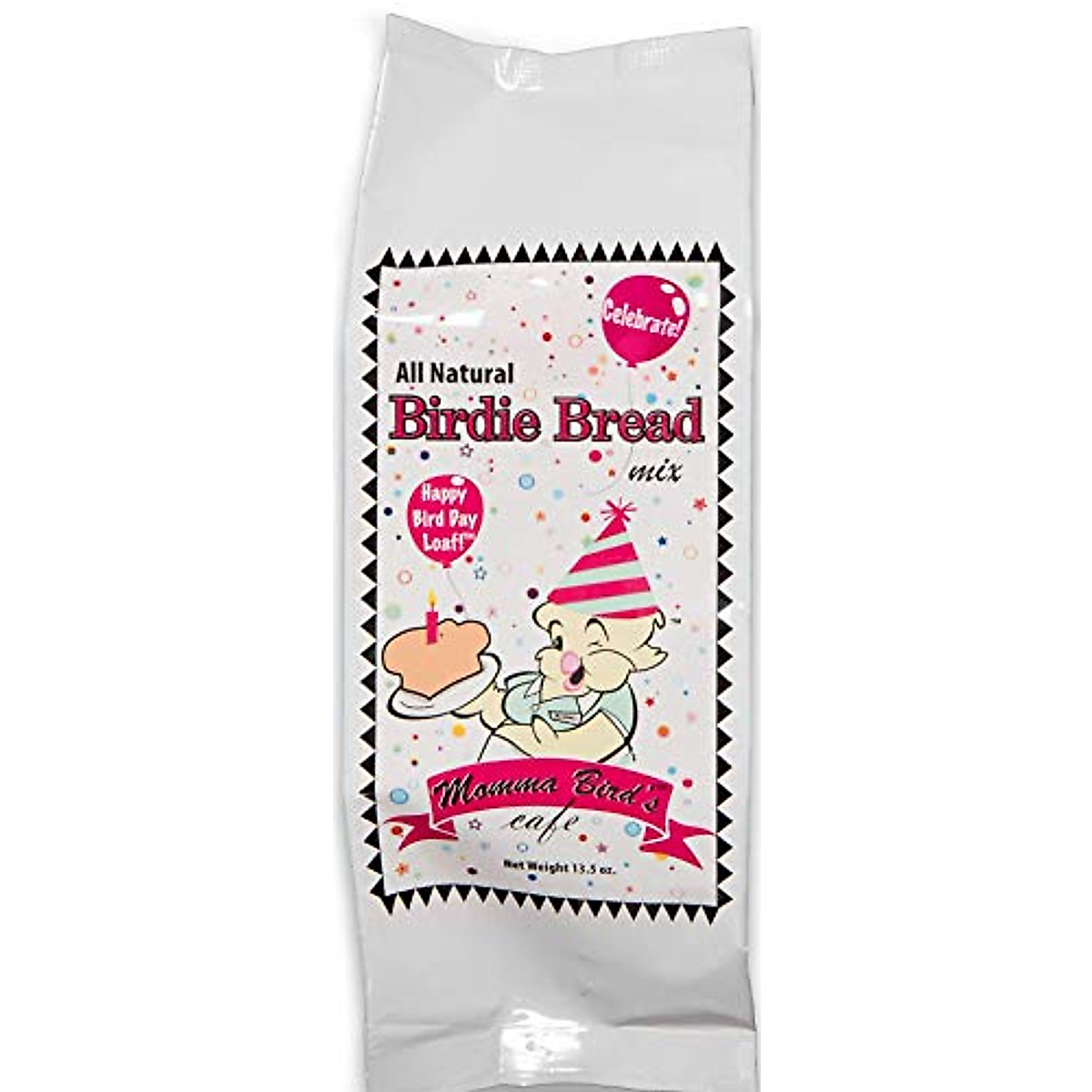 V&P Momma's Bird Bread Mix for Bird Food or Bird Treat - Bundle of One Original and One Happy Bird Day Bags
