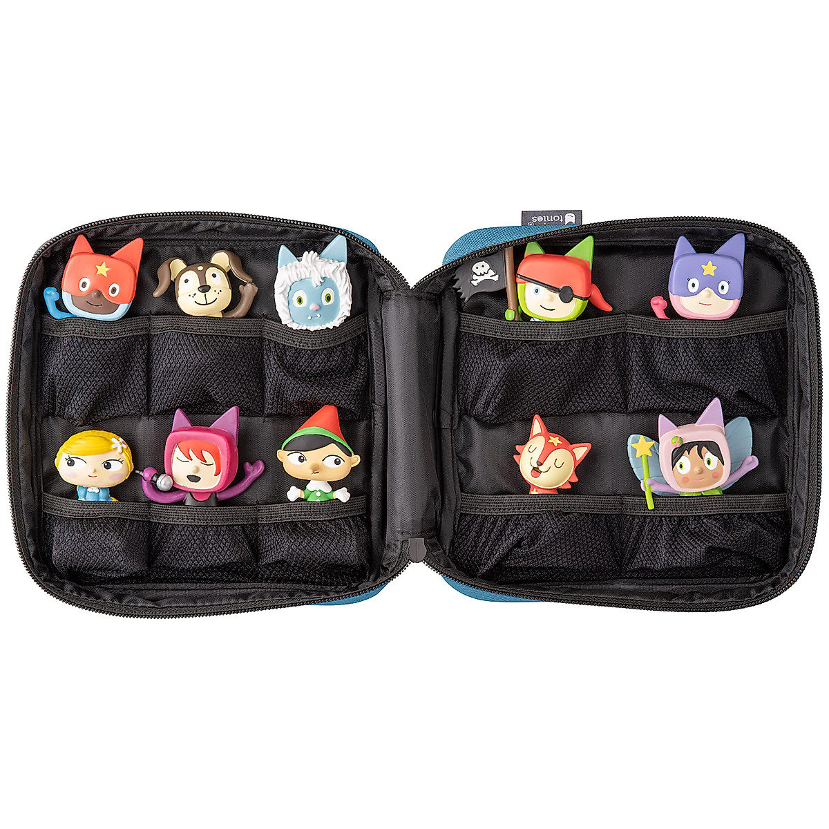 Tonies Carrying Case - Secure Protection for up to 10 Characters - Light Blue