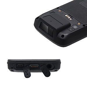 RUGLINE Android 2D Barcode Scanner Mobile Computer 5" Handheld Rugged PDA,Android 11,Octa Core CPU,4GB RAM/64GB ROM,Wireless Wi-Fi 4G LTE for Warehouse Delivery Retail Inventory Management