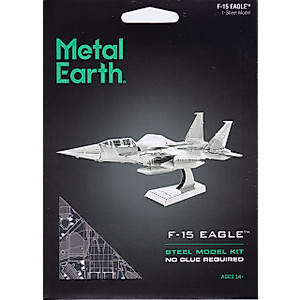 Metal Earth Boeing F-15 Eagle Airplane 3D Metal Model Kit Fascinations