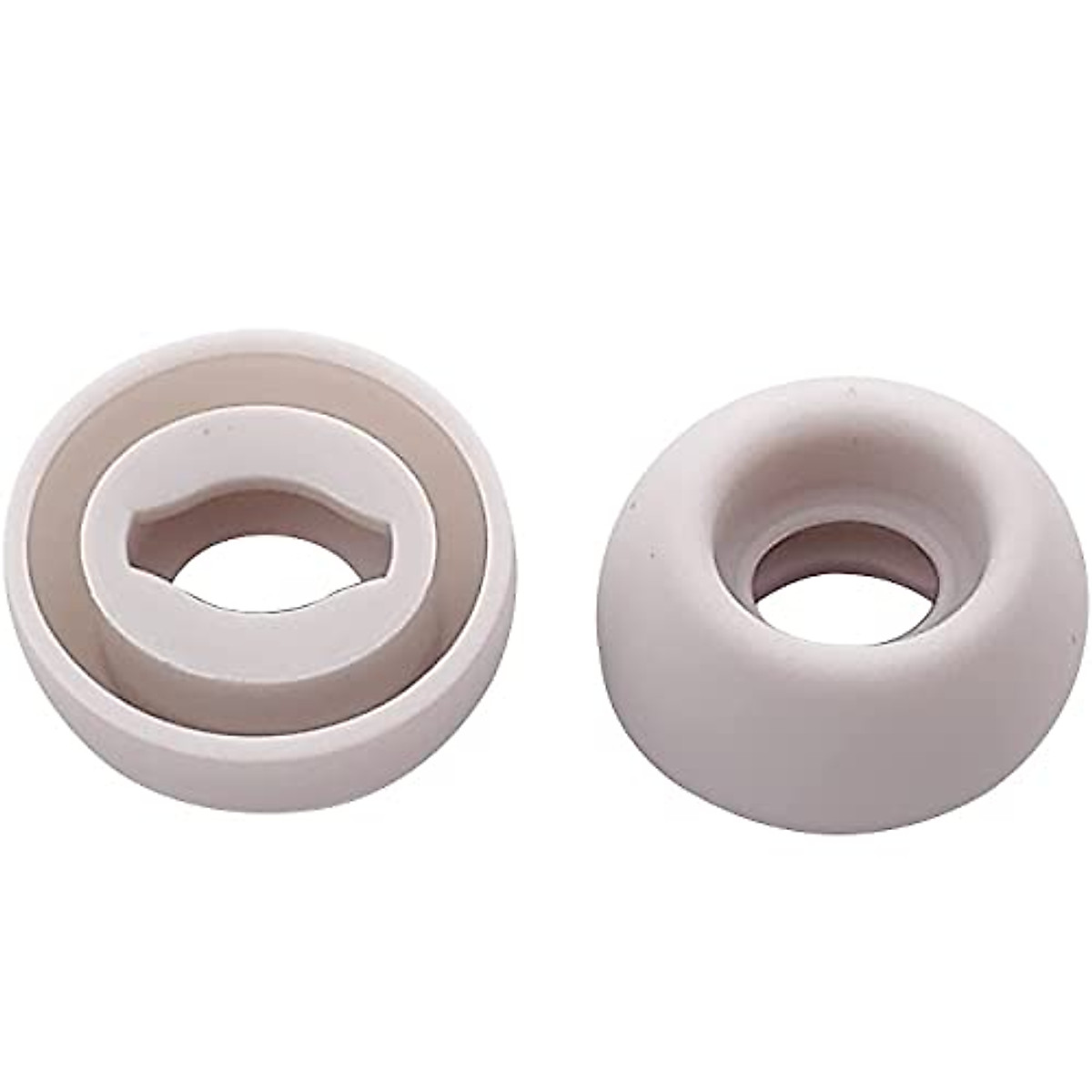 BLUEWALL Ear Tips for Galaxy Buds Pro Headphones, Fit in Charging Case Earbud Tips Eartips Replacement for Galaxy Buds Pro SM-R190 Earbuds, S/M/L 6 Pairs, Phantom Silver