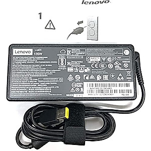 Lenovo 20V 6.7A 135W Slim Tip AC Adapter for Lenovo ideapad Z710 Ideapad Y50-70 Thinkpad t440p t450p t460p t530 t540 t540p t560 w510 ADL135NDC3A