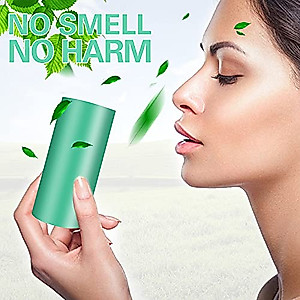 Small Trash Bags Kitchen Garbage Bags - 2.6 Gallon Clear Trash Bags Strong Wastebasket Liners for Bathroom, Kitchen, Office 10 Liter Trash Can Liners - 150 Counts