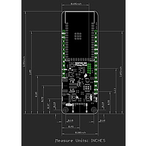 SparkFun Thing Plus - ESP32-S2 WROOM -No Bluetooth- Highly-Integrated Feather Form-Factor Development Board Equipped w/a 2.4 GHz WiFi System-on-Chip (SoC)- Transparent External Flash & RAM encryption