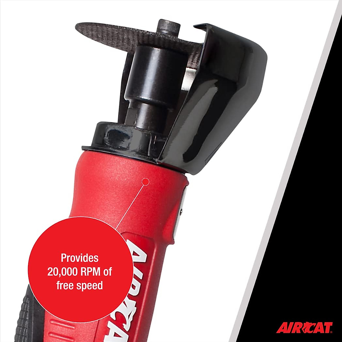 AIRCAT Pneumatic Tools 6505 .5 HP 3-Inch Composite Cut-Off Tool 20,000 RPM