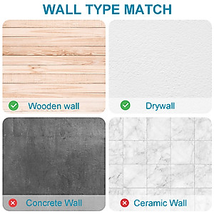 10Pcs Heavy Duty Picture Hangers with Nails, Kinxuanda Professional Picture Hanging Hooks Support up to 100lbs, Premium Hanging Hardware for Clock, Mirror, House Decoration