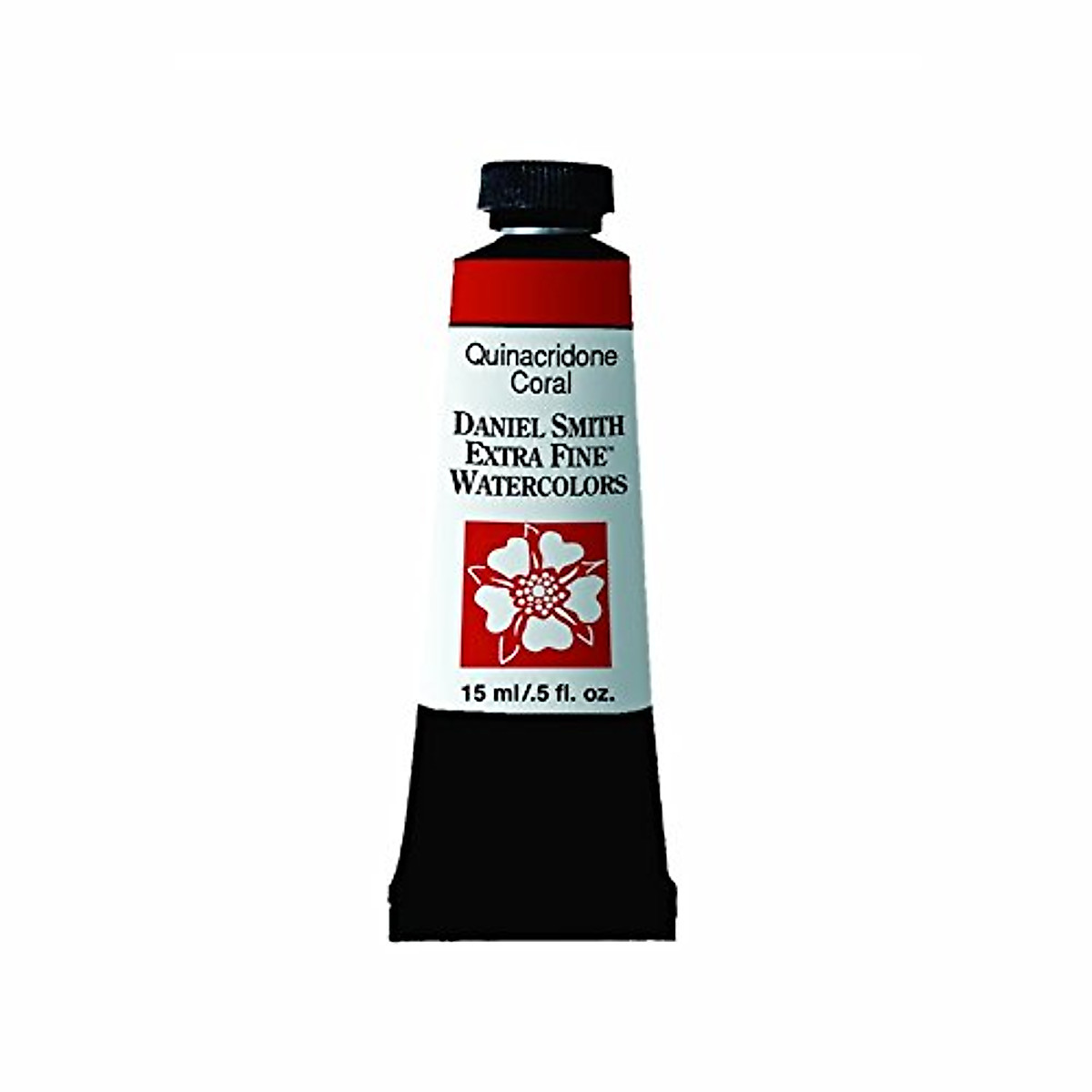 DANIEL SMITH Extra Fine Watercolor Paint, 15ml Tube, Quinacridone Coral, 284600088, 0.5 Fl Oz (Pack of 1)