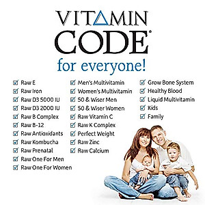 Garden of Life Multivitamin for Men, Vitamin Code Raw One - Once Daily, Vitamins Plus Fruit, Veggies & Probiotics, 75 Count
