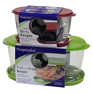 progressive 1 X Berry Fruit & Veggie Keeper Set