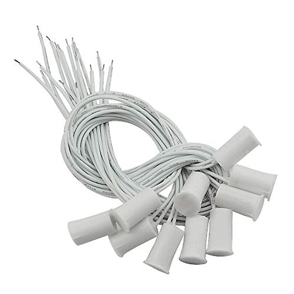WMYCONGCONG 10 Pairs RC-33 N.C Recessed Wired Security Window Door Contact Sensor Alarm Magnetic Reed Switch