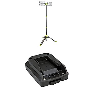 Voyager Collapsible Cordless Bare LED Light and DeWalt Battery Adaptor