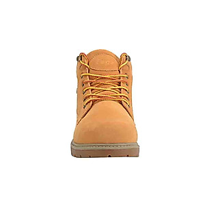 Lugz Men's Mantle Mid Classic Memory Foam Chukka Fashion Boot, Golden Wheat/Tan-Khaki/Gum, 9.5, D