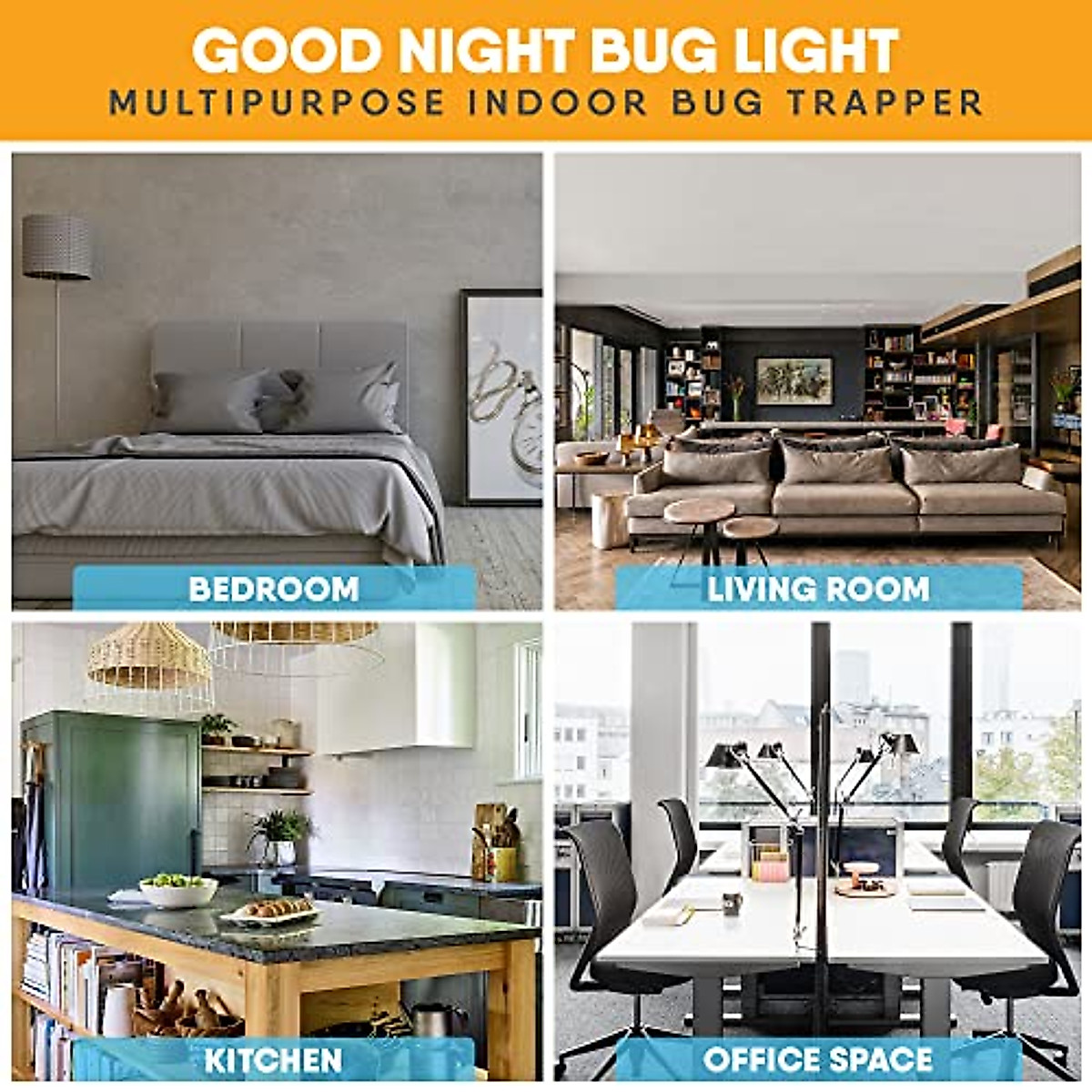 Gnat Traps for House Indoor, Venus Fly Trap for Indoors, Gnat Traps, Fly Catchers for Inside Home, Bug Catcher, Gnat Killer Indoor, Indoor Fly Trap, Flying Insect Trap, Plug in Bug Catcher Indoor