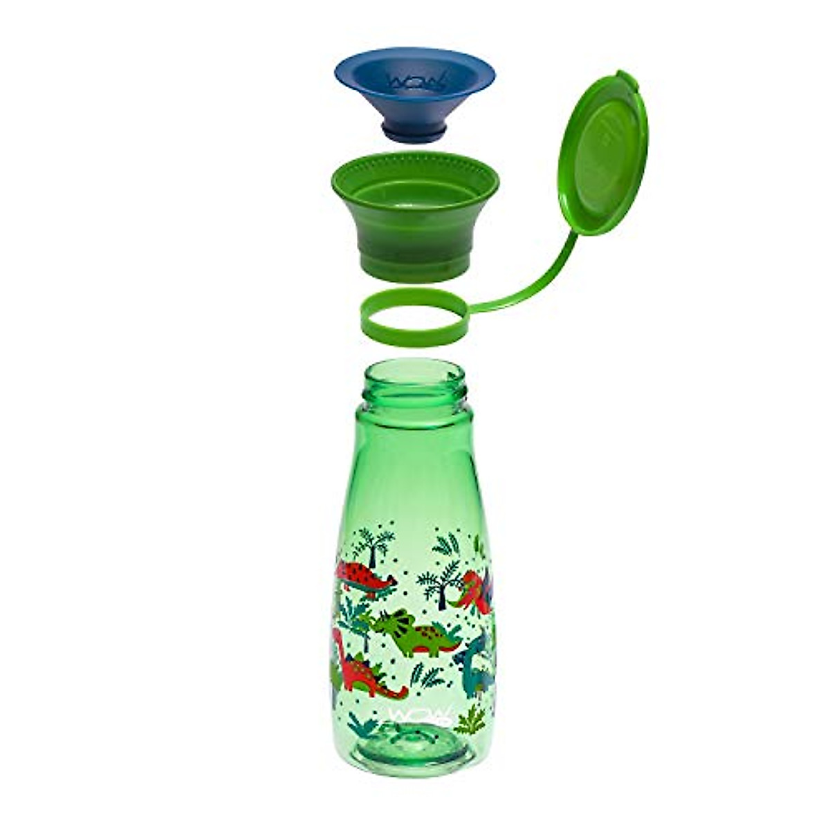 WOW CUP MINI 360 Sippy Cup, Green, 12 oz / 350 ml