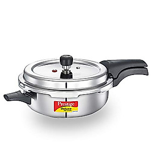 Prestige PRASVSP PRESSURE COOKER, Senior Pan 4L, SILVER