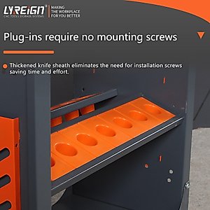 LYREIGN CNC Tool Holder Transfer Cart, Multi-Function Workshop CNC Trolley with Wheels, Tool Organizers Service Carts for Storehouse Factory Garage