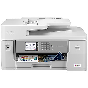 Brother MFC-J6555DW INKvestment Tank Color Inkjet All-In-One Printer with up to 1 Year of Ink In-box1 and 11” x 17” print, copy, scan, and fax capabilities