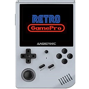 RG351V Handheld Game Console 3.5 Inch Portable Double TF 64G Card Handheld Retro Video Game Built in WiFi Game Console U.S. Seller!!! (Anbernic RG351V Gray)