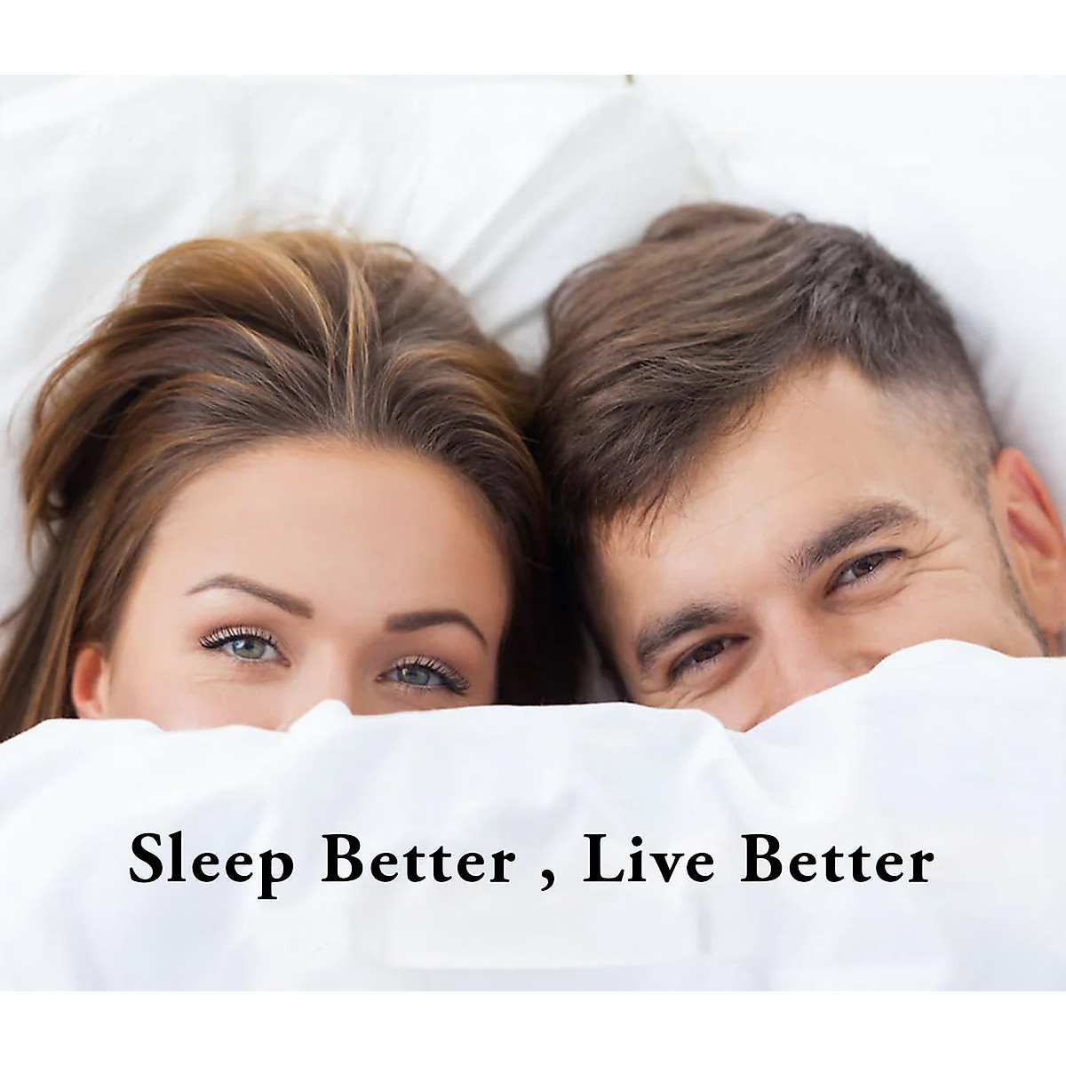 Egyptian Cotton Duvet Cover King Size 1000 Thread Count 1 Duvet Cover & 2 Pillow Shams Long Staple Quilt Silky Soft, Breathable with Zipper -3 Piece All Season Duvet Cover Set for Comforter (White)