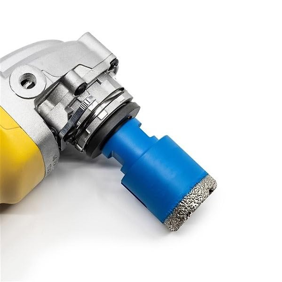 1-1/2 inch Diamond Hole Saw for Angle Grinders Masonry Concrete Granite Quartz Porcelain Ceramic Tile Hole Saw Brick 5/8"-11 Threaded Connection Heavy Duty Diamond Core Hole Saw Dry